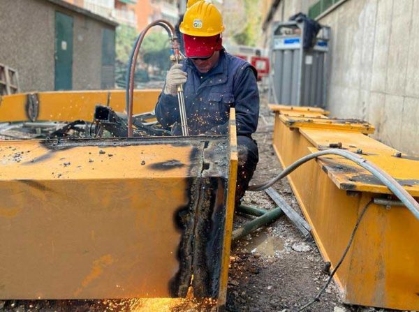 Trabajos de oxicorte en Madrid - Álvarez San Miguel
